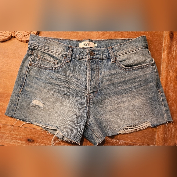 Hidden | Shorts | Hidden Distressed Denim Kenzie Button Fly Shorts Nwt ...